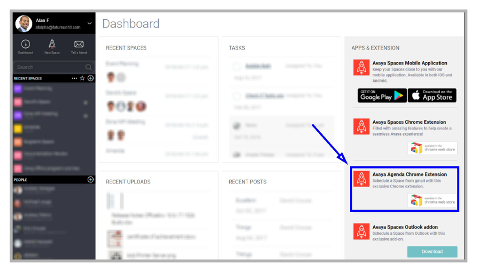 Wie kann man die Teamwork-Lösung Avaya Spaces mit Microsoft Teams ...