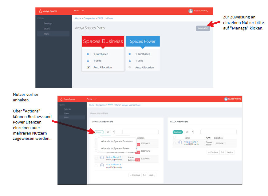 5 schnelle Schritte für den Account Admin: Spaces einrichten und ...