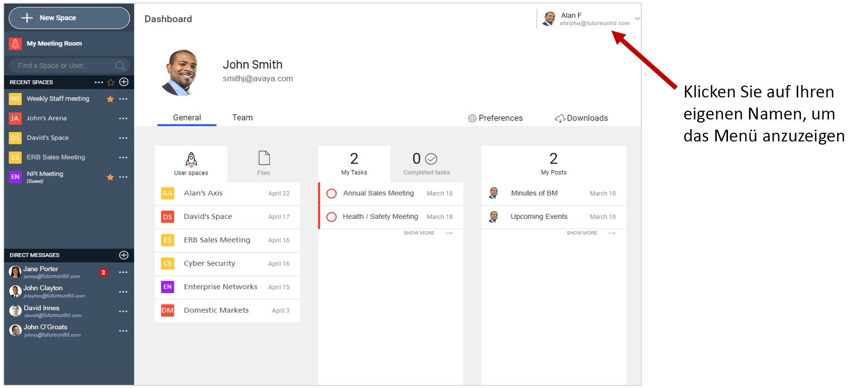 5 schnelle Schritte für den Account Admin: Spaces einrichten und ...